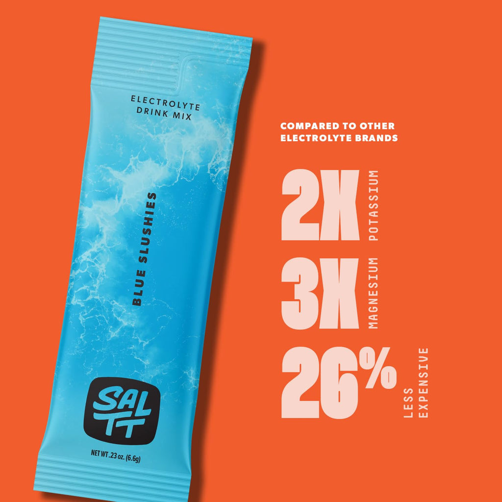 Convenient electrolyte packets for travel
