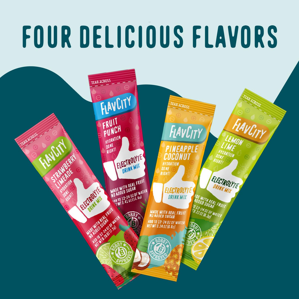 convenient electrolyte packets for travel