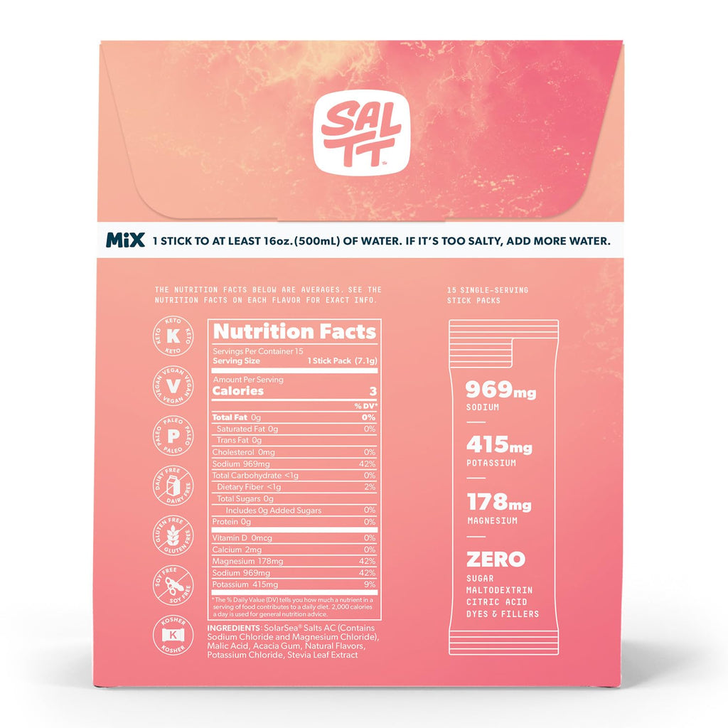 convenient electrolyte packets for workouts