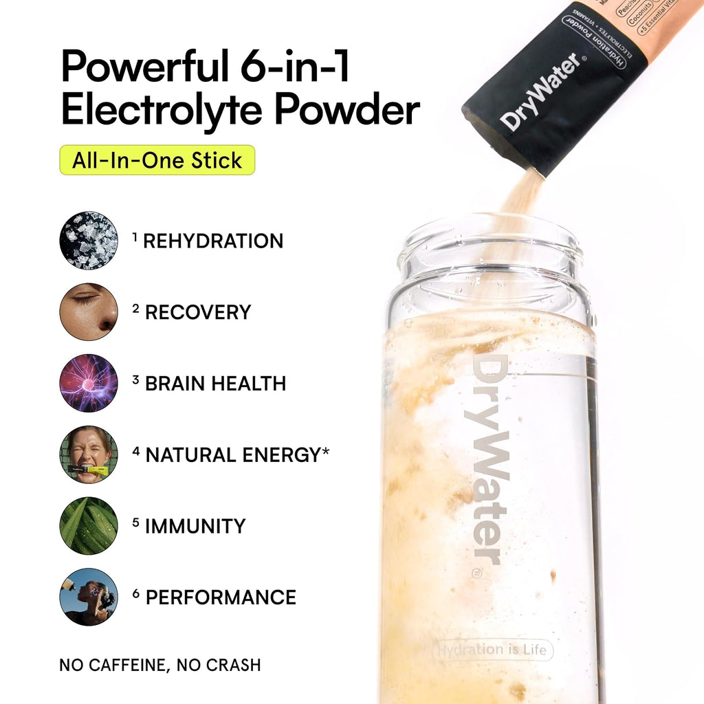Convenient electrolyte packets for workouts