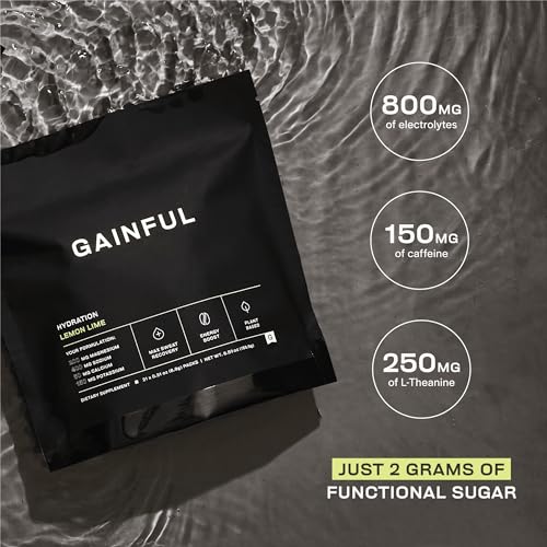Convenient electrolyte packets for workouts