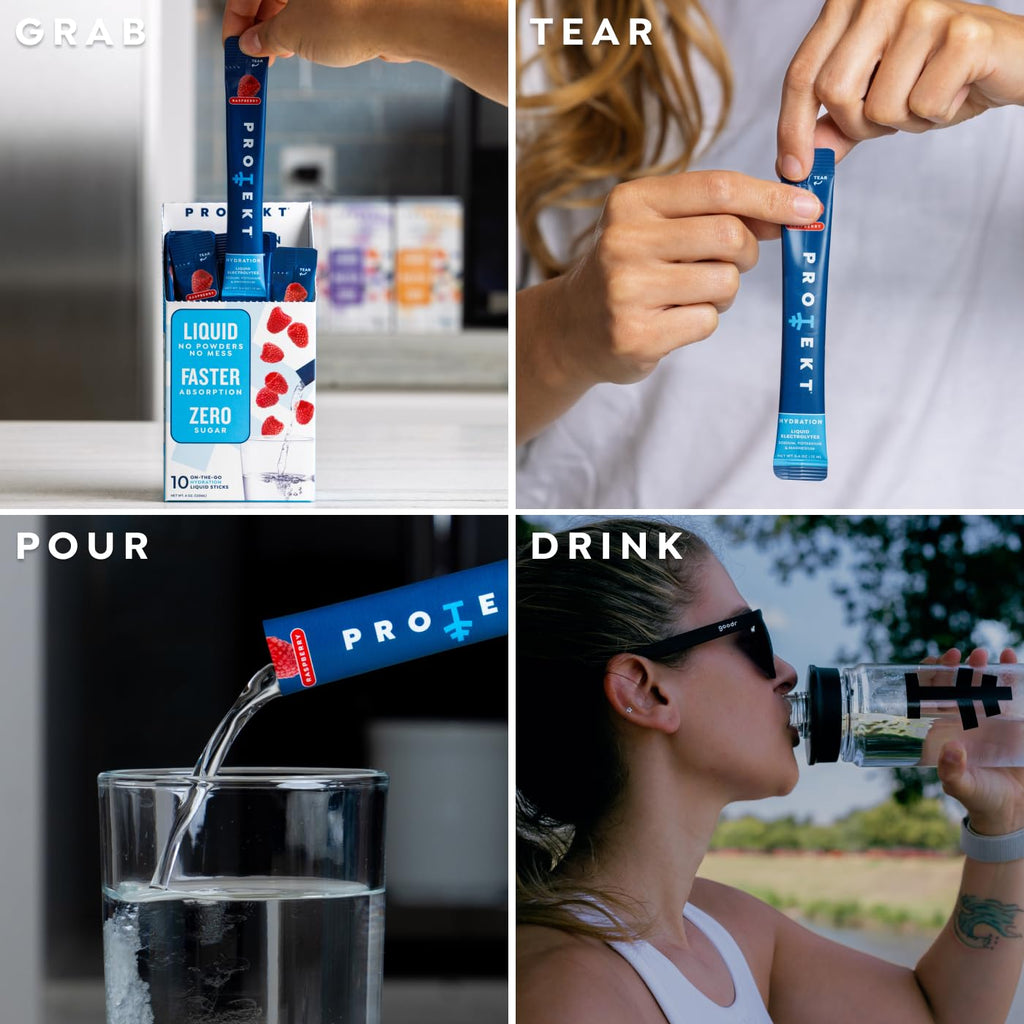 convenient electrolyte packets on-the-go