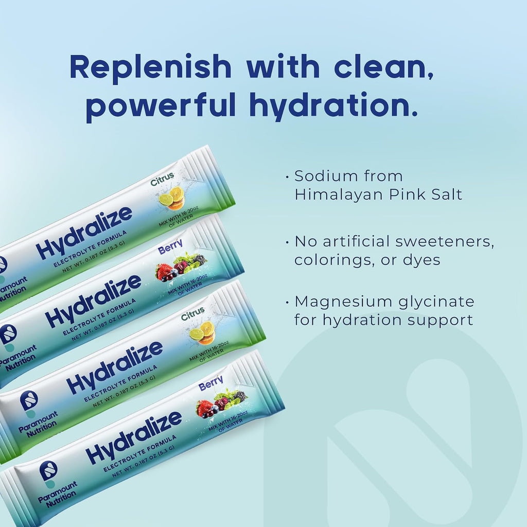 convenient electrolyte packets on-the-go