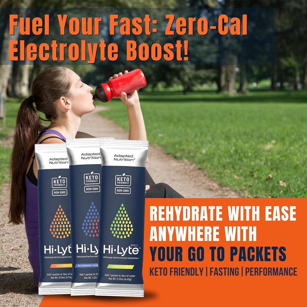 convenient electrolyte packets on-the-go