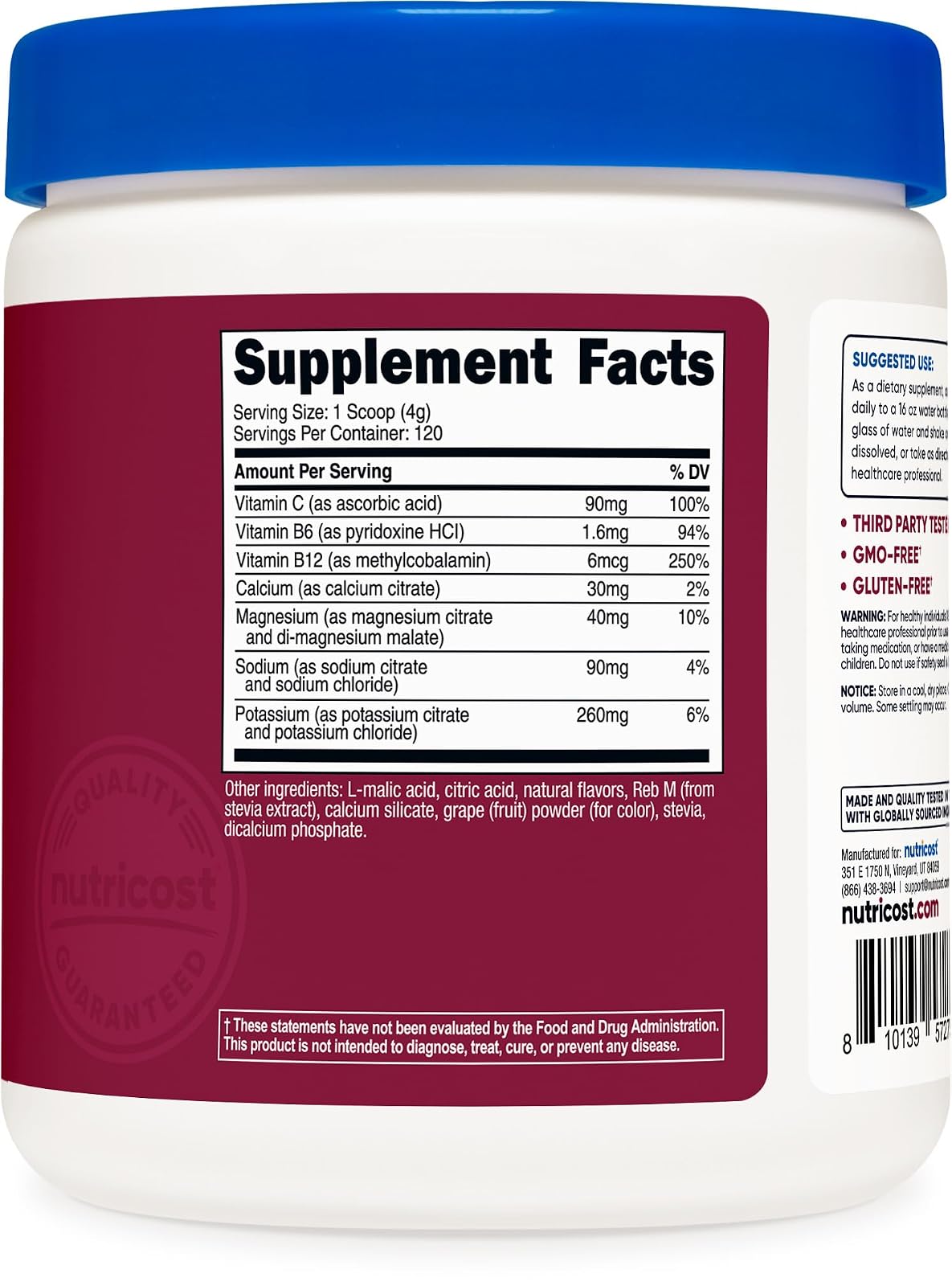 convenient electrolyte powder for daily hydration