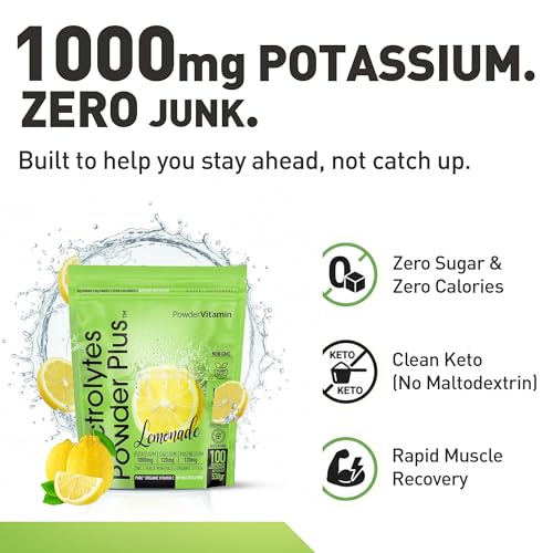 Convenient electrolyte powder for daily use