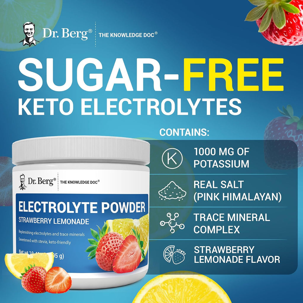 Convenient electrolyte powder for daily use