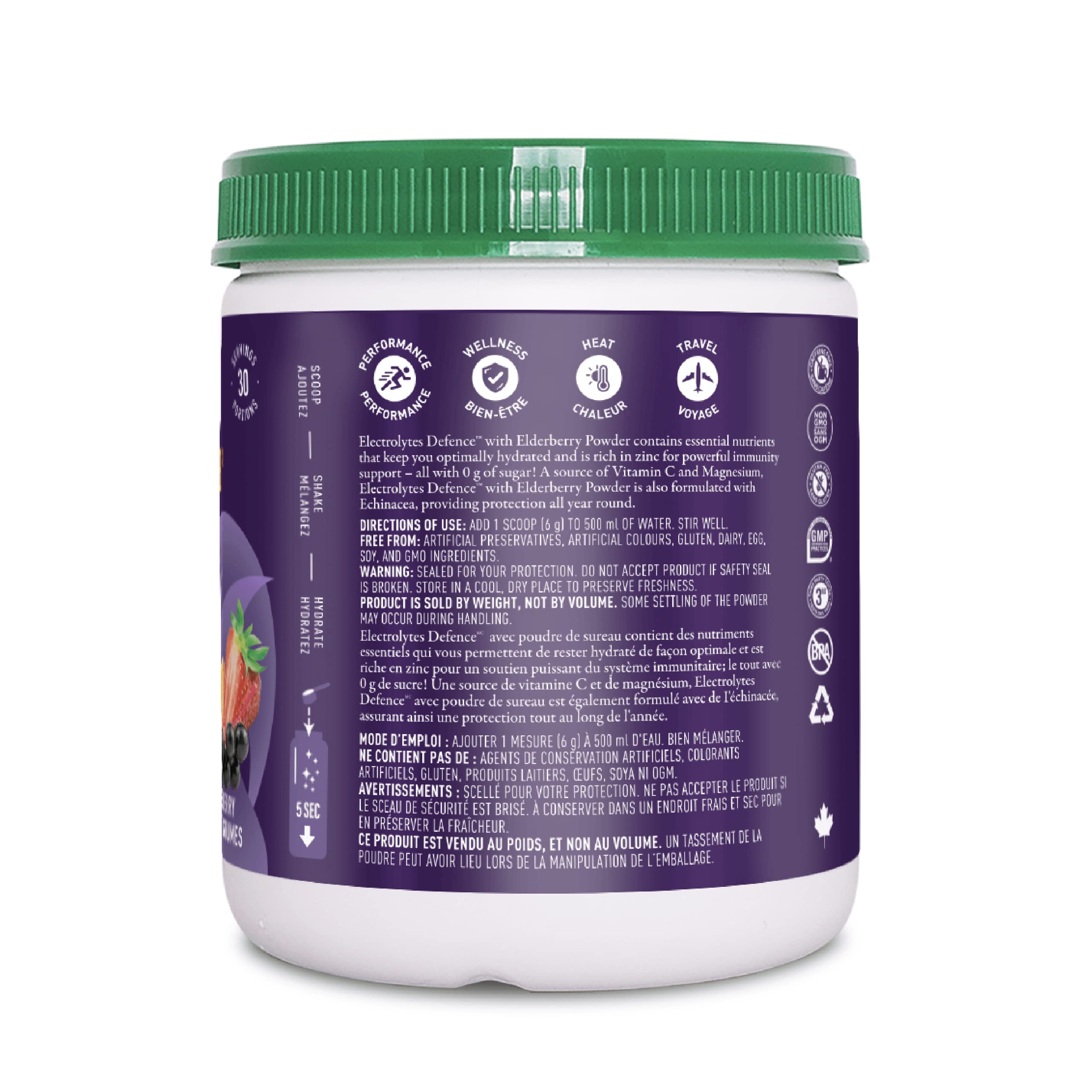 Convenient electrolyte powder for on-the-go