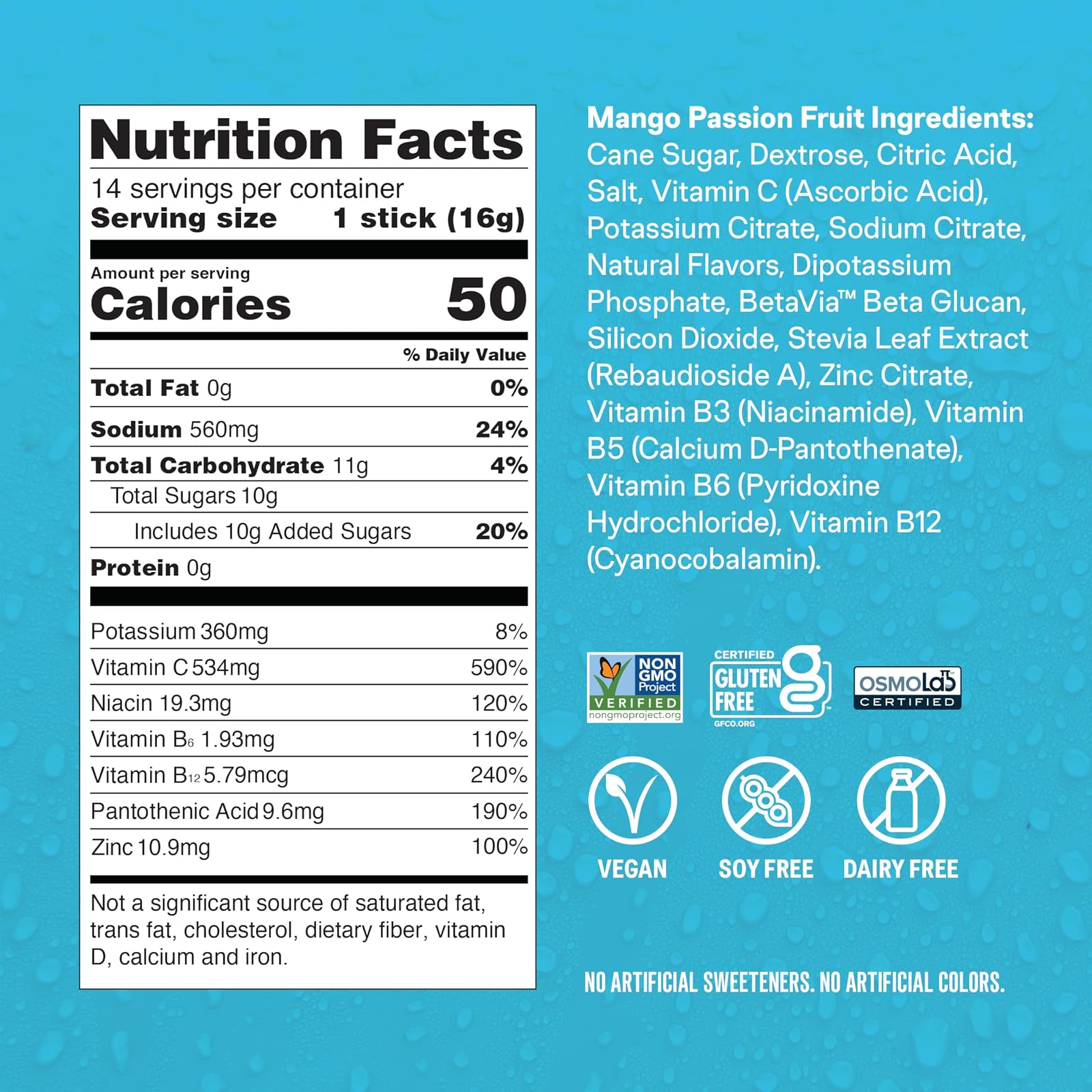 convenient electrolyte powder for on-the-go