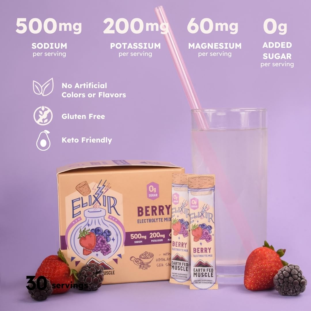 Convenient electrolyte powder for on-the-go