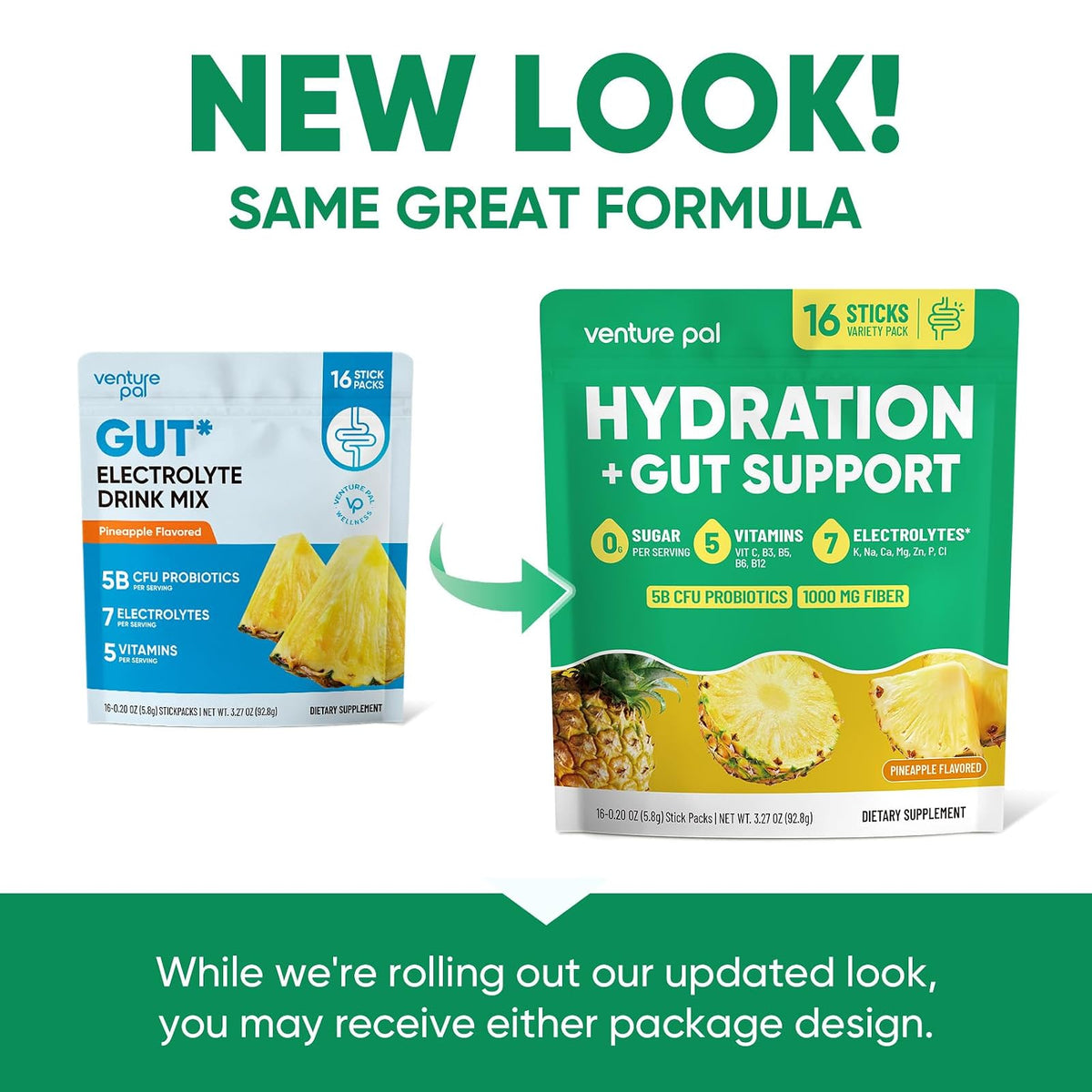 Convenient electrolyte powder for on-the-go