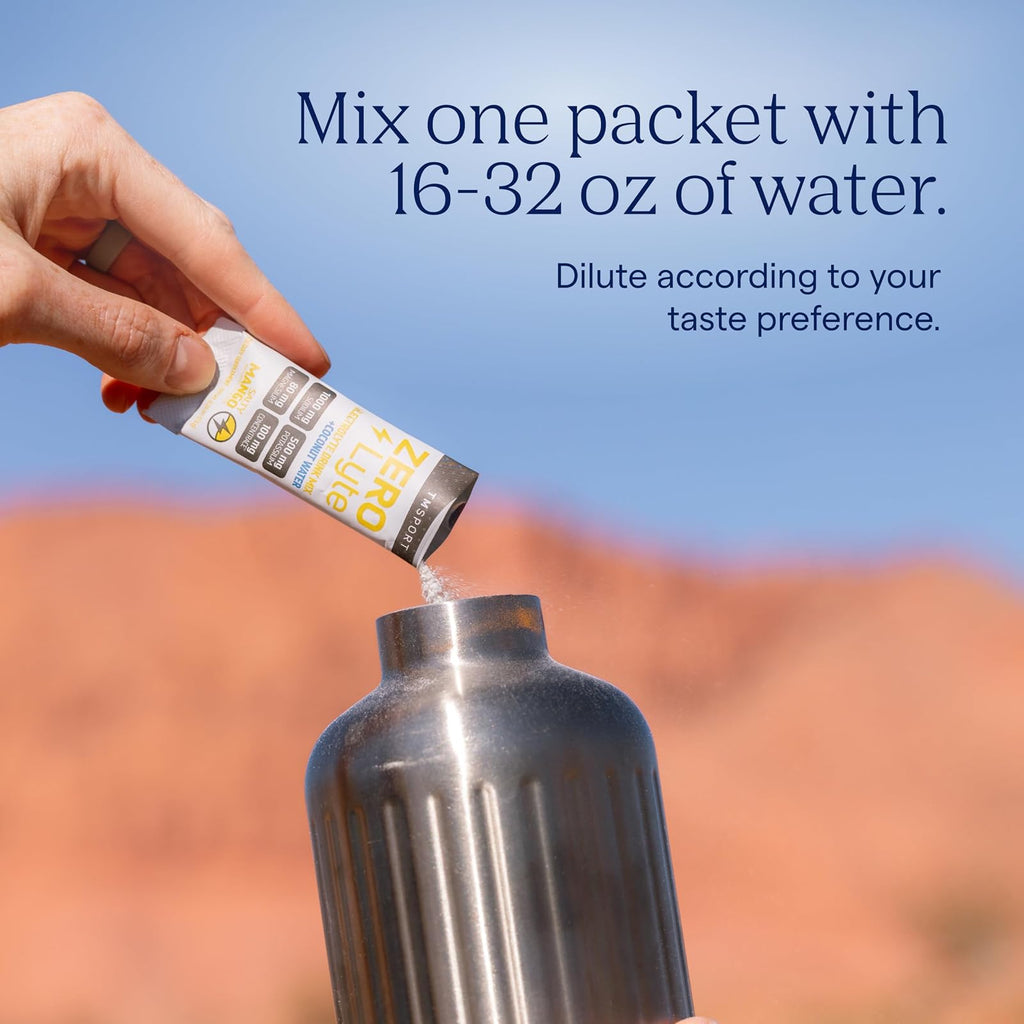 Convenient electrolyte powder for on-the-go