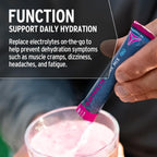 Convenient electrolyte powder for on-the-go