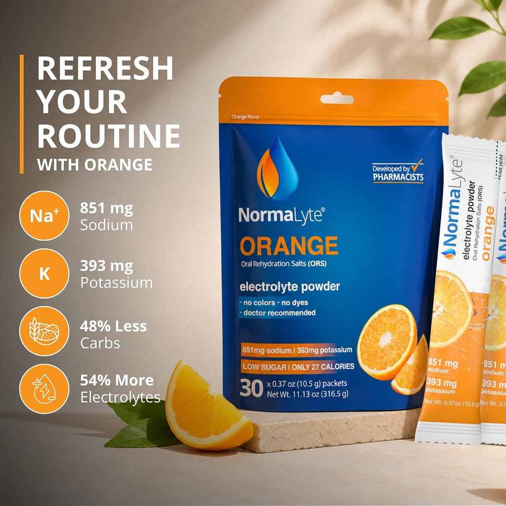 Convenient electrolyte powder for on-the-go
