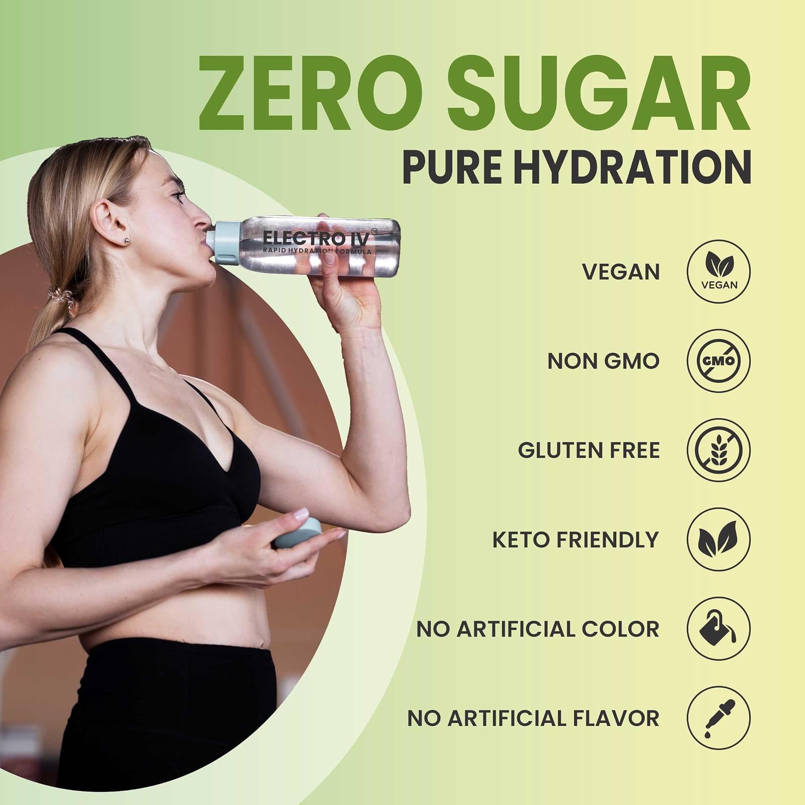 Convenient electrolyte powder for travel