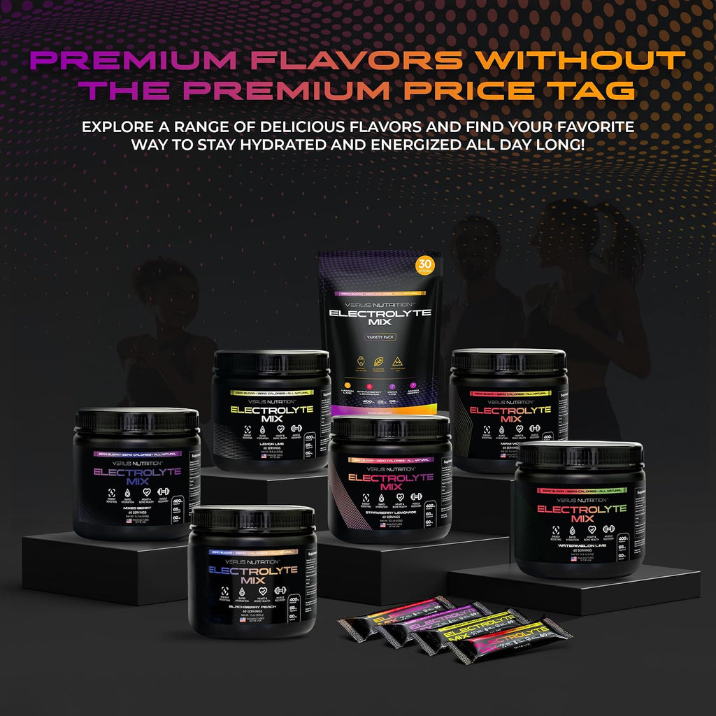 convenient electrolyte powder for travel