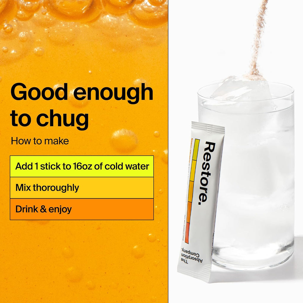 convenient electrolyte powder for travel