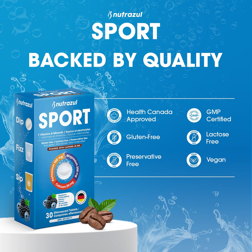 Convenient electrolyte powder for workouts
