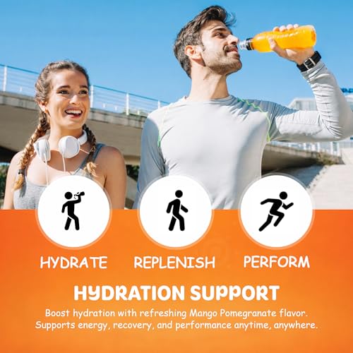Convenient electrolyte powder on-the-go
