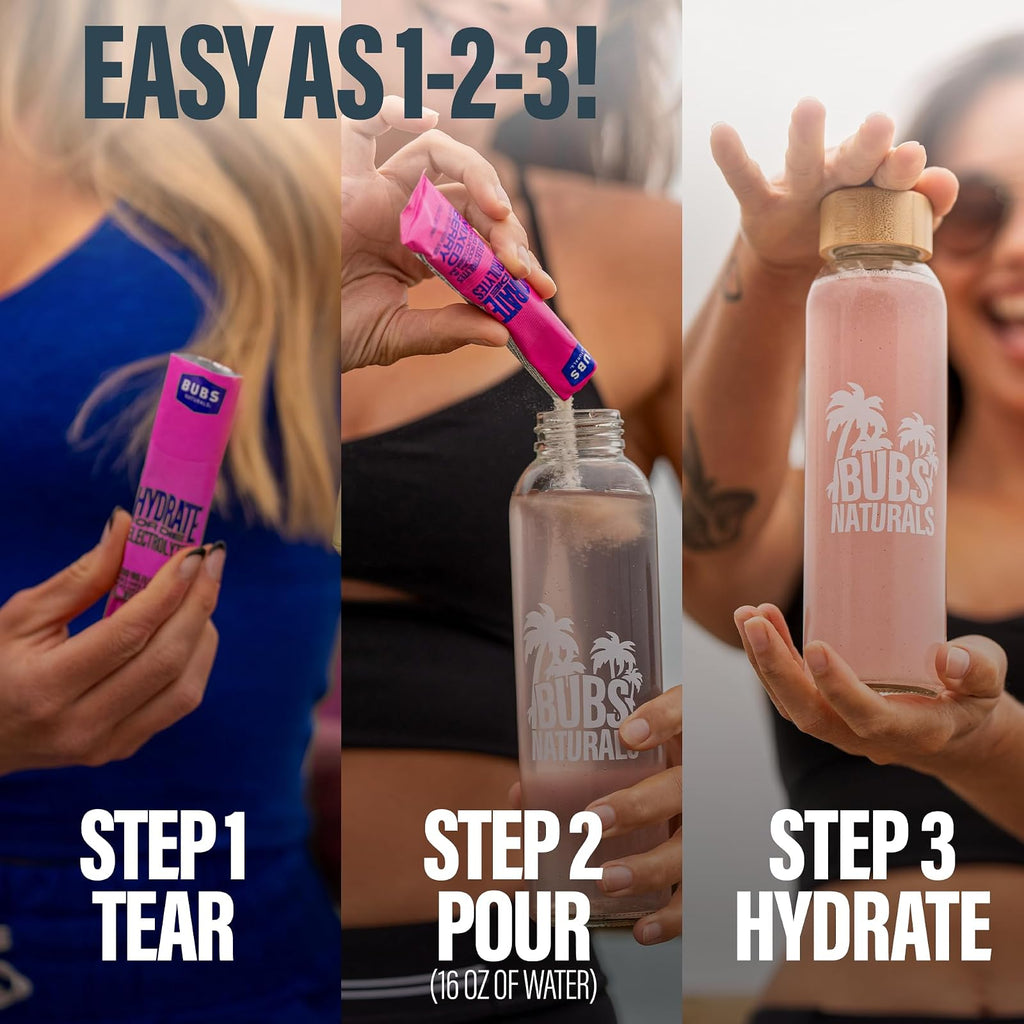 convenient electrolyte powder on-the-go
