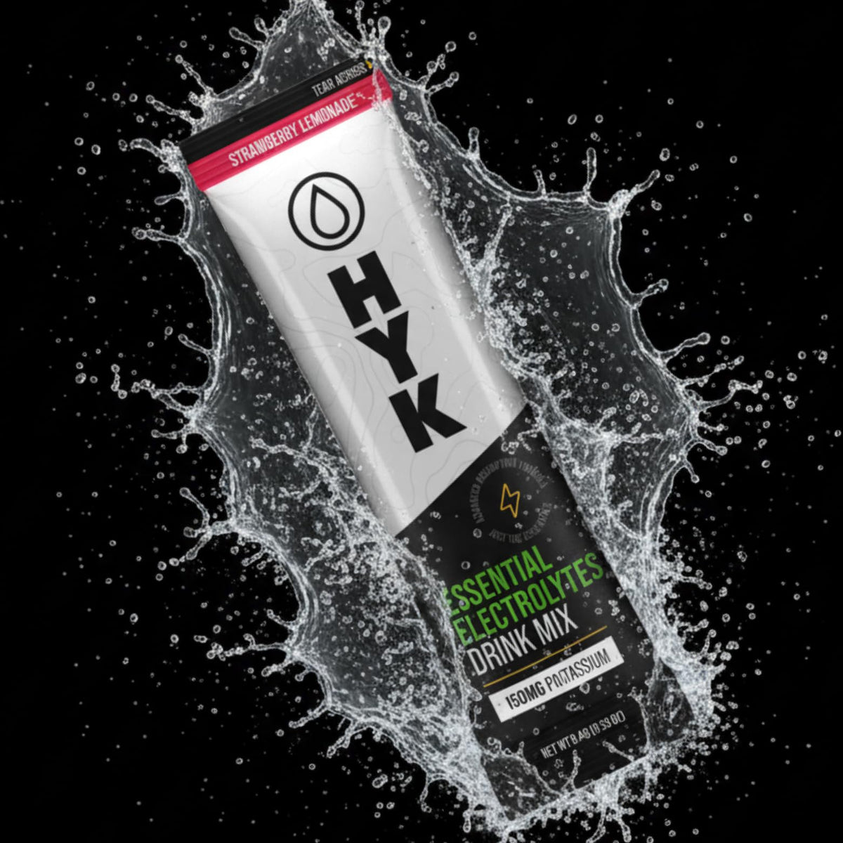 convenient electrolyte powder packets