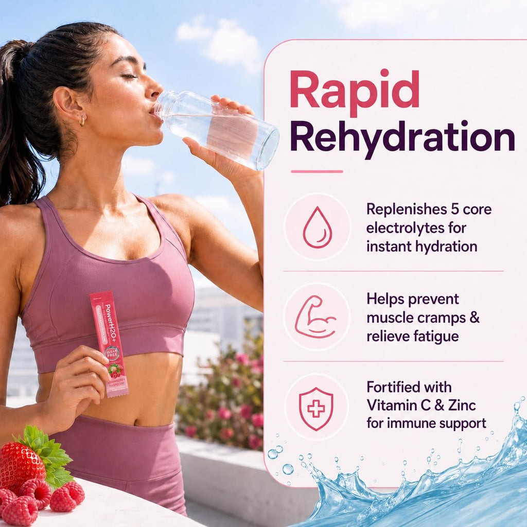 convenient electrolyte powder packets