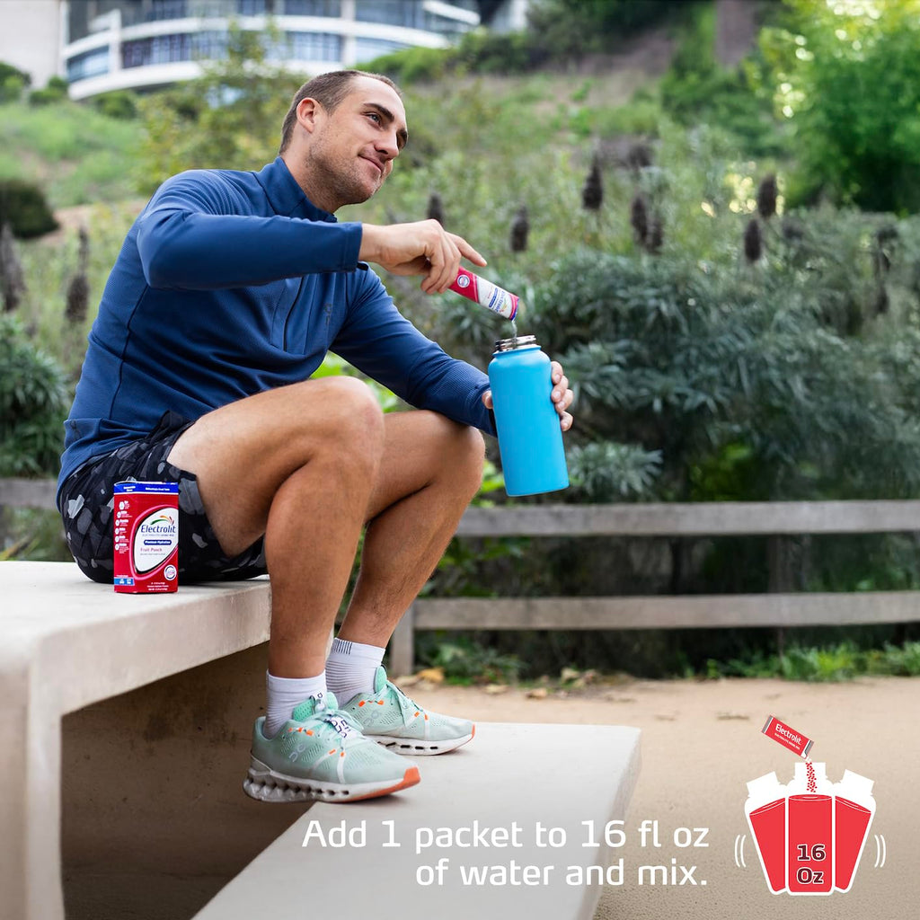 convenient electrolyte powder packets