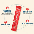 convenient electrolyte powder travel packets
