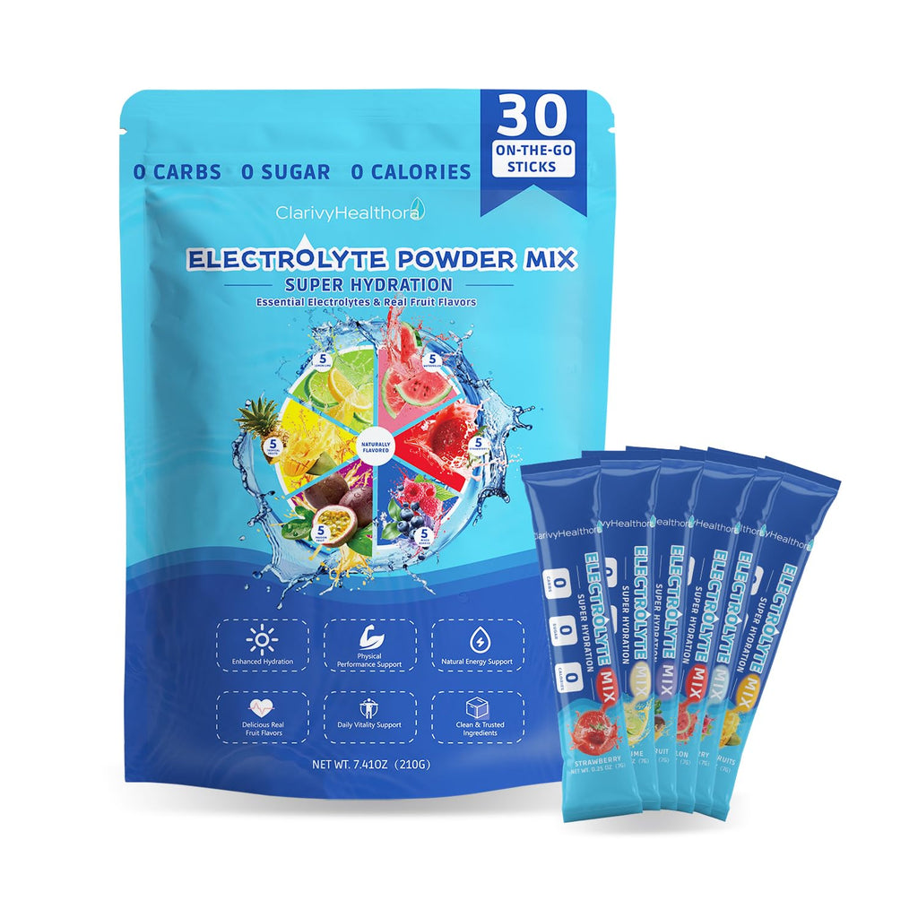 convenient electrolyte powder travel packs