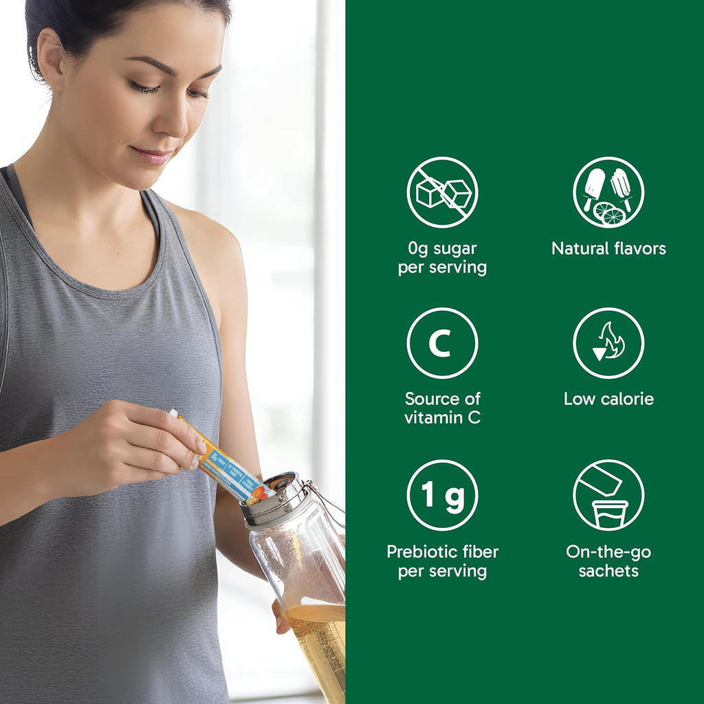 Convenient electrolyte sachets for travel