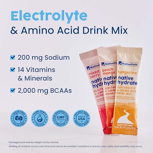 convenient electrolyte stick packs