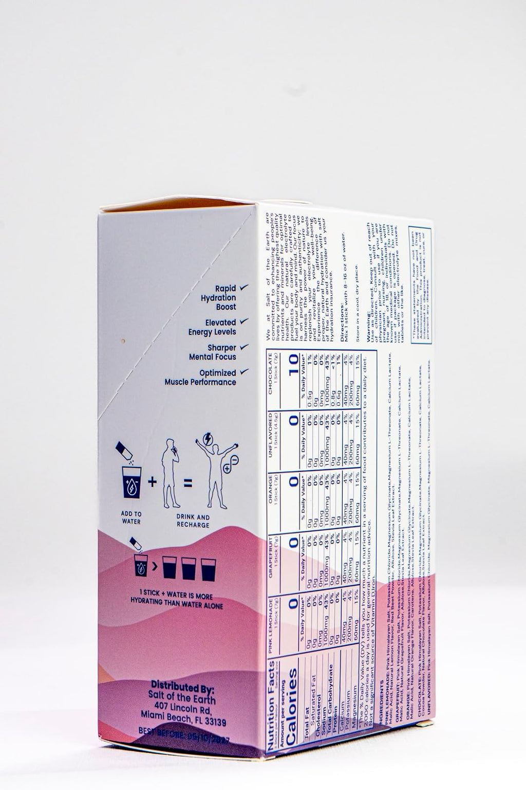 convenient electrolyte sticks for on-the-go