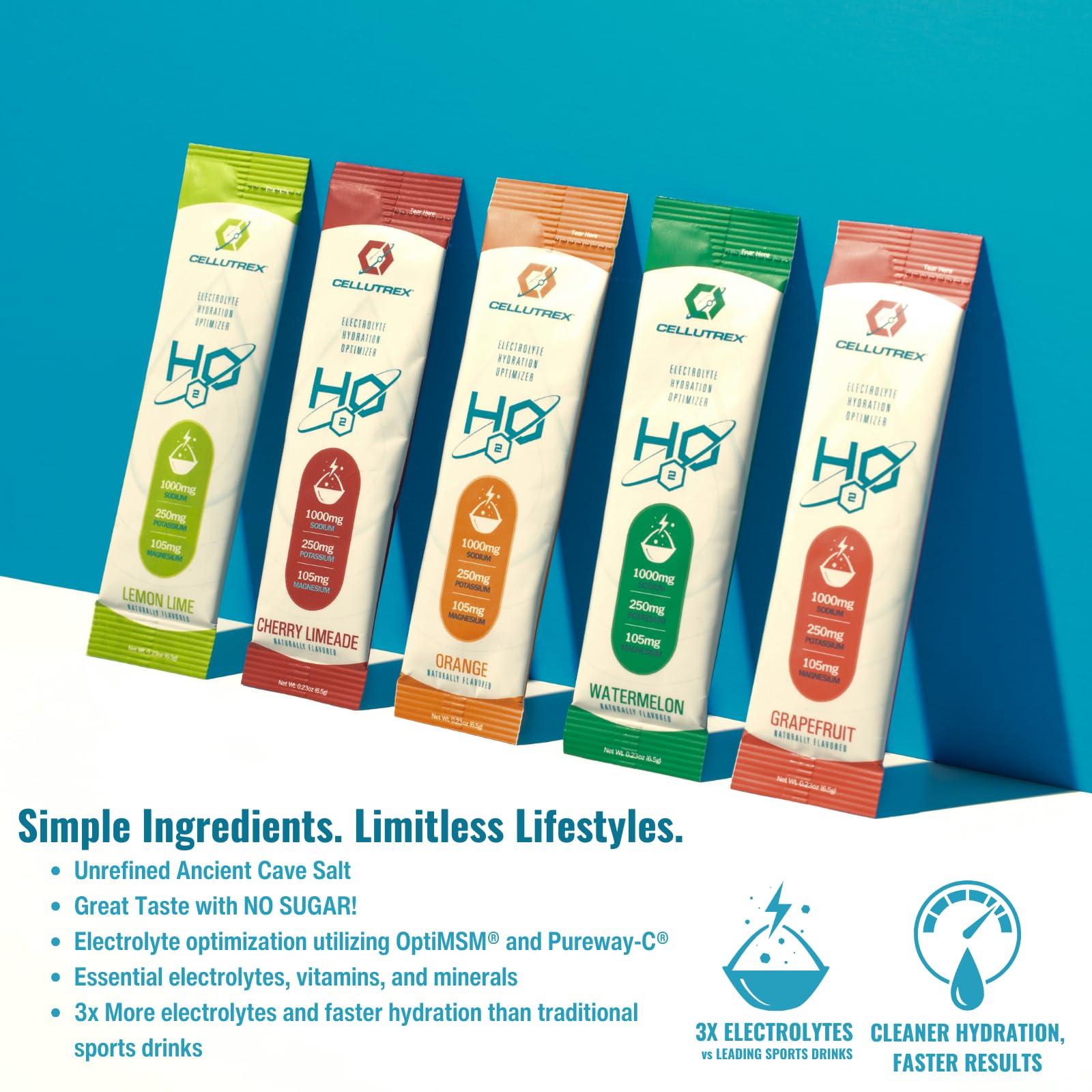 convenient electrolyte sticks for travel