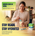 Convenient electrolyte sticks for workouts
