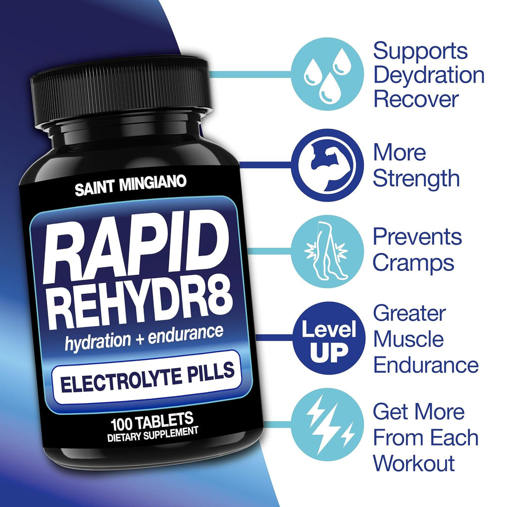 Convenient electrolyte supplements for on-the-go