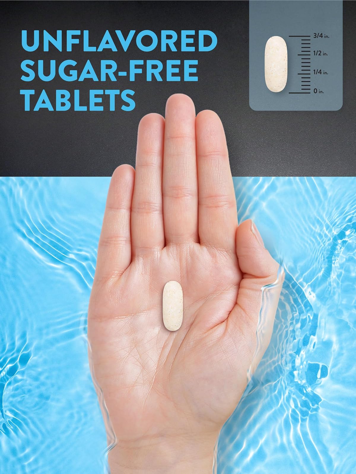 Convenient electrolyte tablets for on-the-go