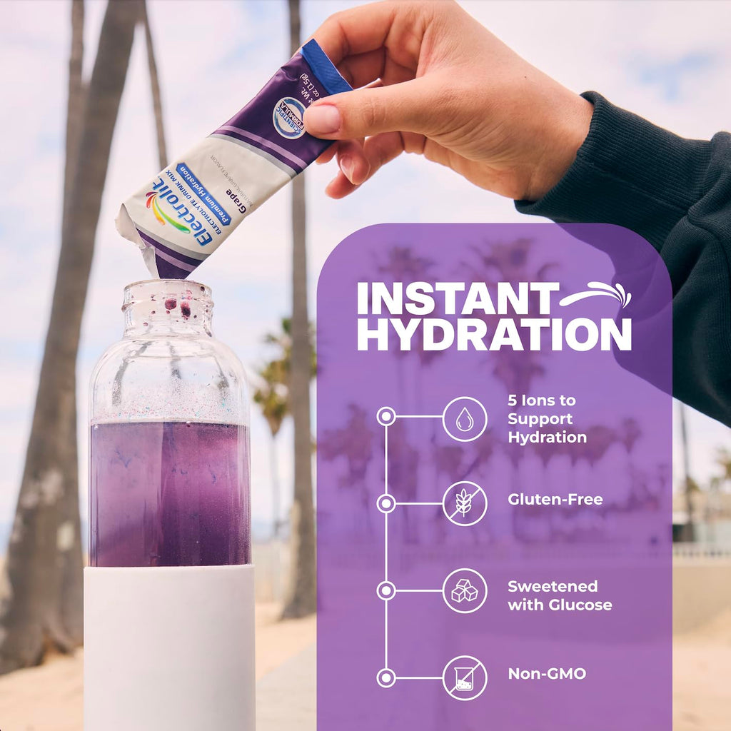 convenient electrolyte tablets for travel
