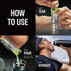 Convenient electrolytes packets for travel
