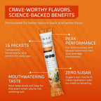 convenient electrolytes powder packets for travel