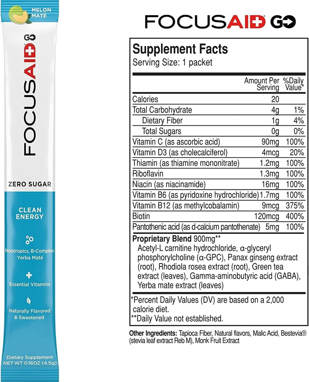 Convenient energy boost on-the-go