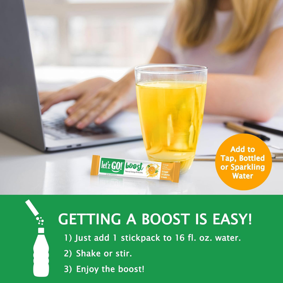 Convenient energy drink for athletes