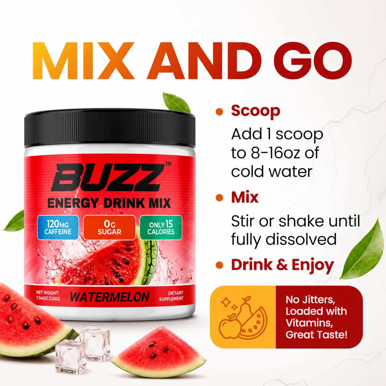 convenient energy drink powder for workouts