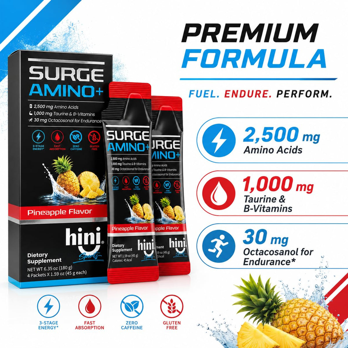 Convenient energy gel for workouts