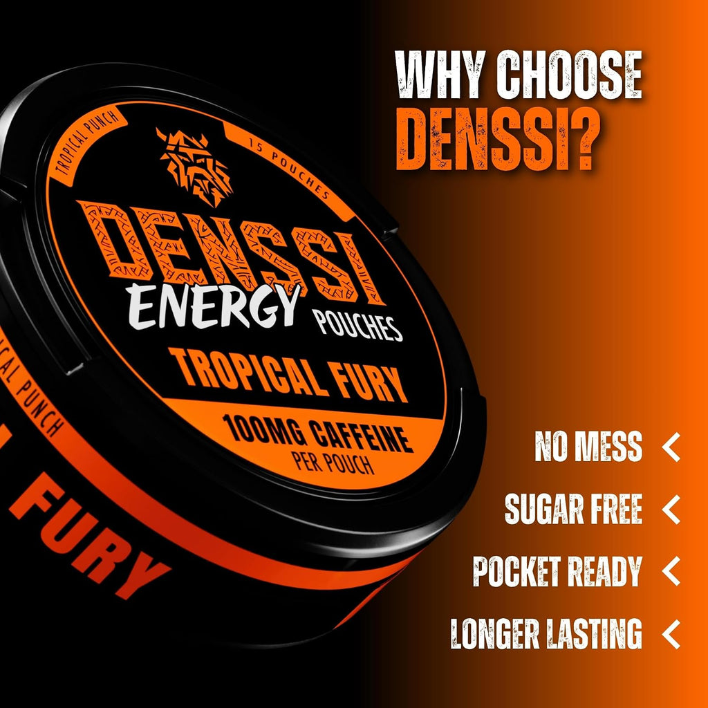 Convenient energy pouches for workouts