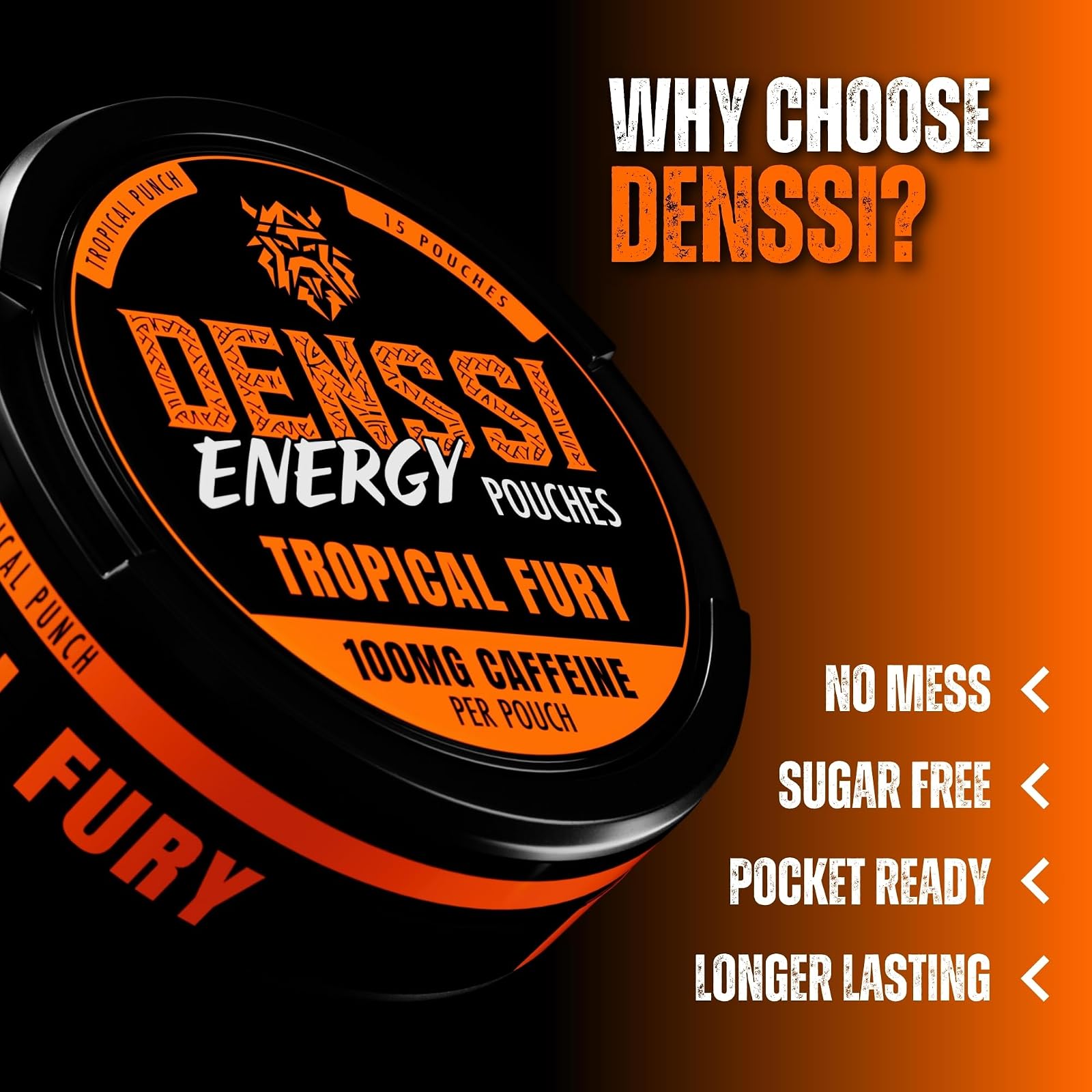 Convenient energy pouches for workouts