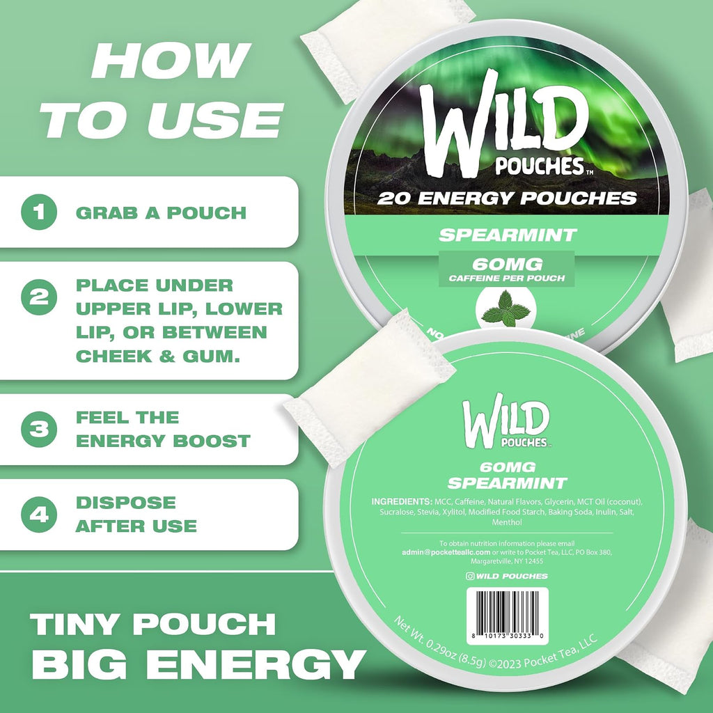 convenient energy pouches on the go