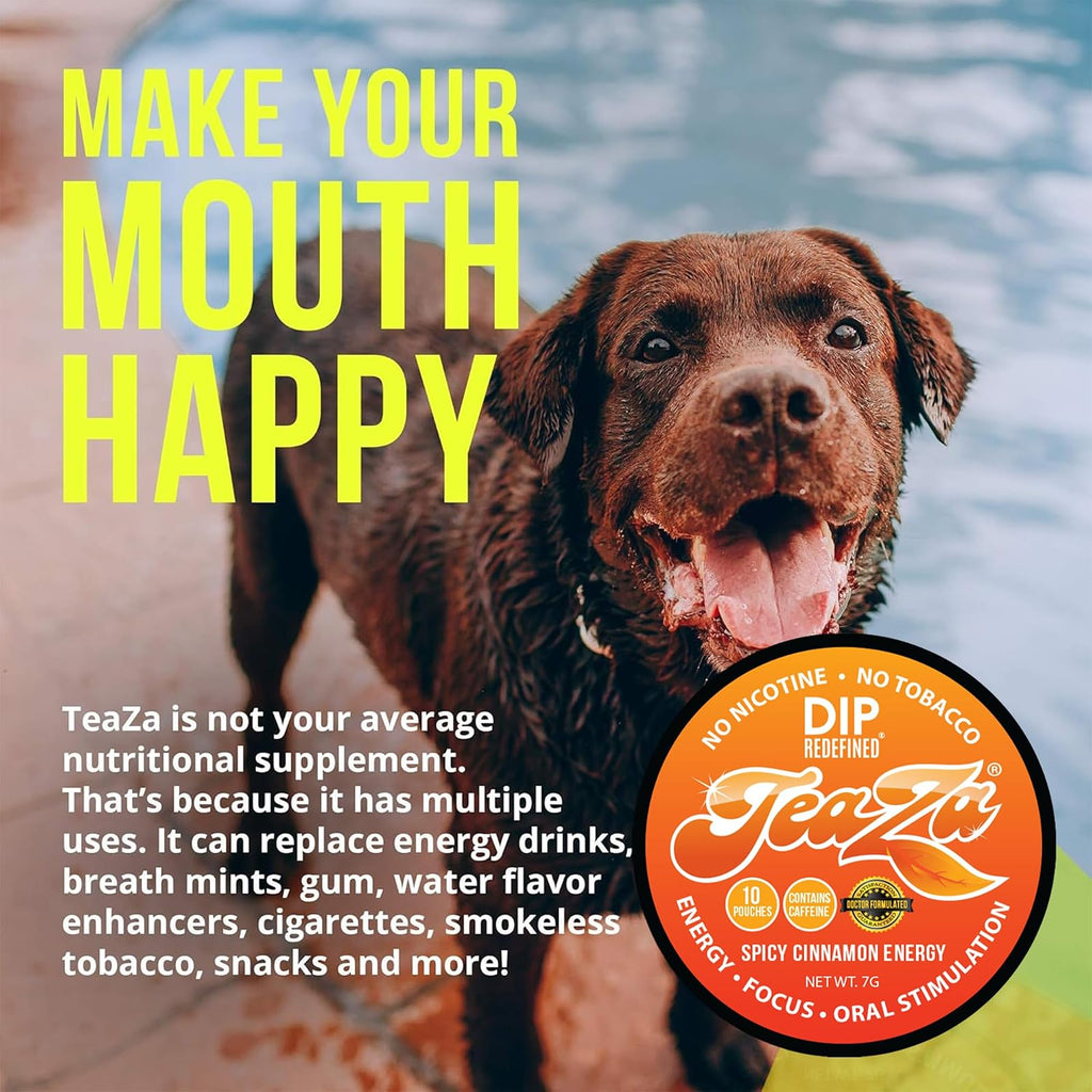 convenient energy pouches TeaZa