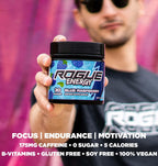 Convenient energy powder for athletes