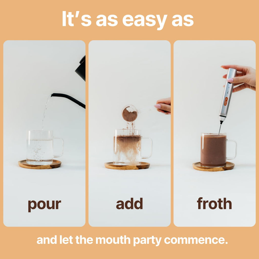 Convenient energy powder for on-the-go
