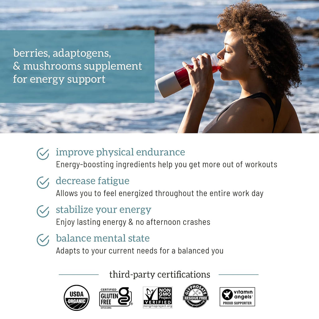 convenient energy powder on-the-go